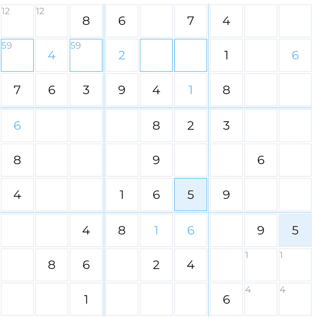 Minimal Sudoku Snyder Notation